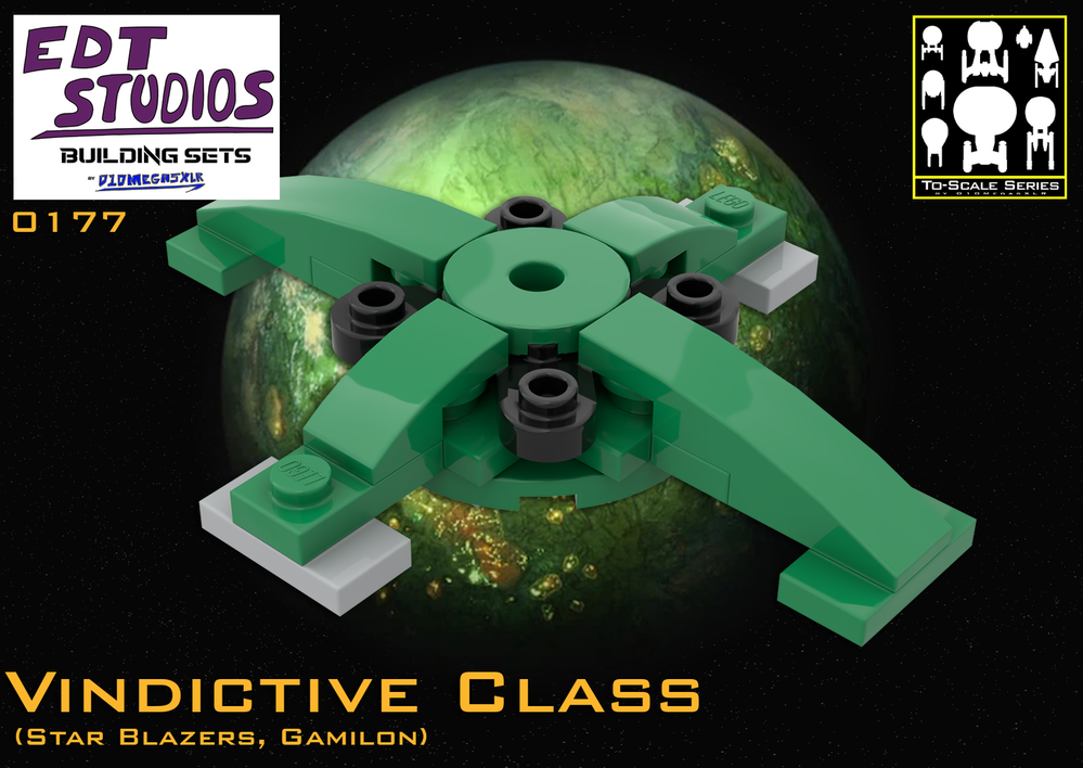 LEGO MOC Vindictive Class (Gamilon) by D10MegasXLR | Rebrickable ...