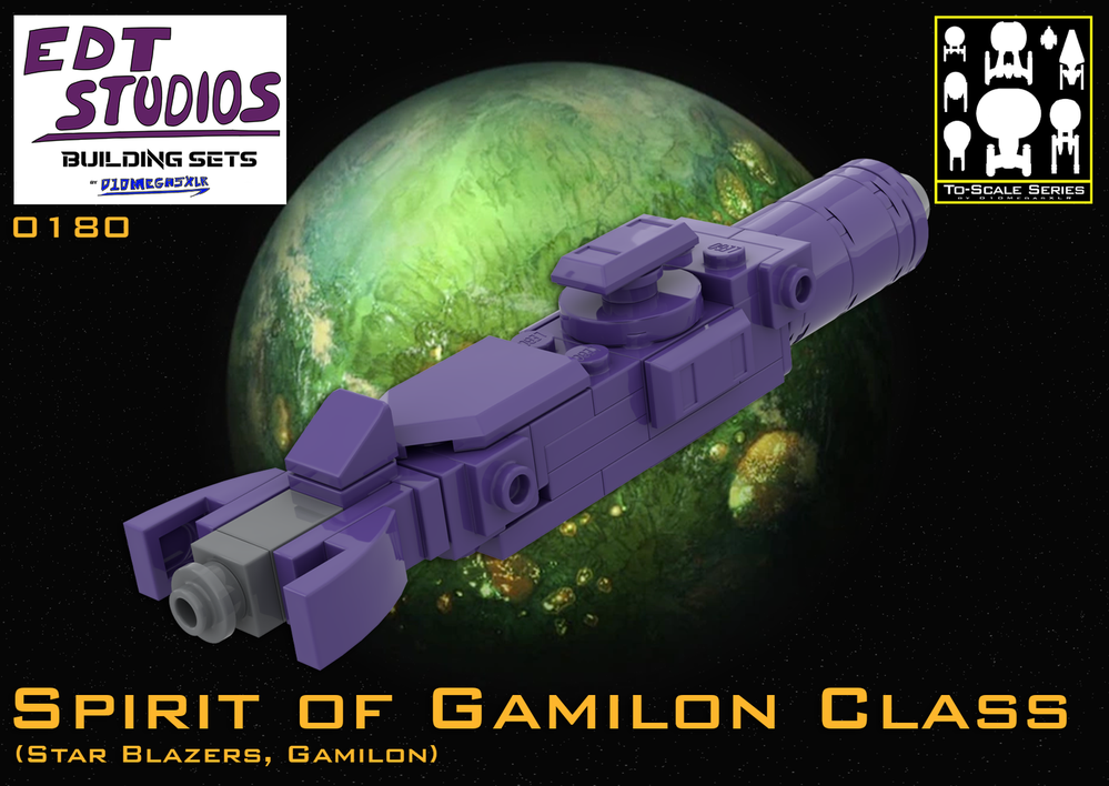 LEGO MOC Spirit of Gamilon Class (Gamilon) by D10MegasXLR | Rebrickable ...