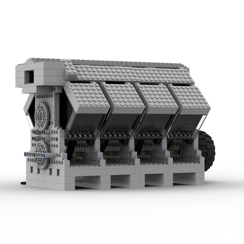 LEGO MOC V8 Lego Vacuum Engine by Bowensgarage | Rebrickable - Build ...