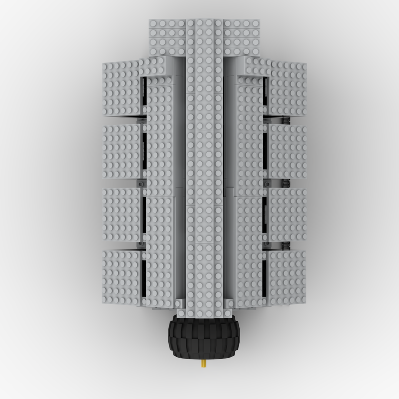 LEGO MOC V8 Lego Vacuum Engine by Bowensgarage | Rebrickable - Build ...
