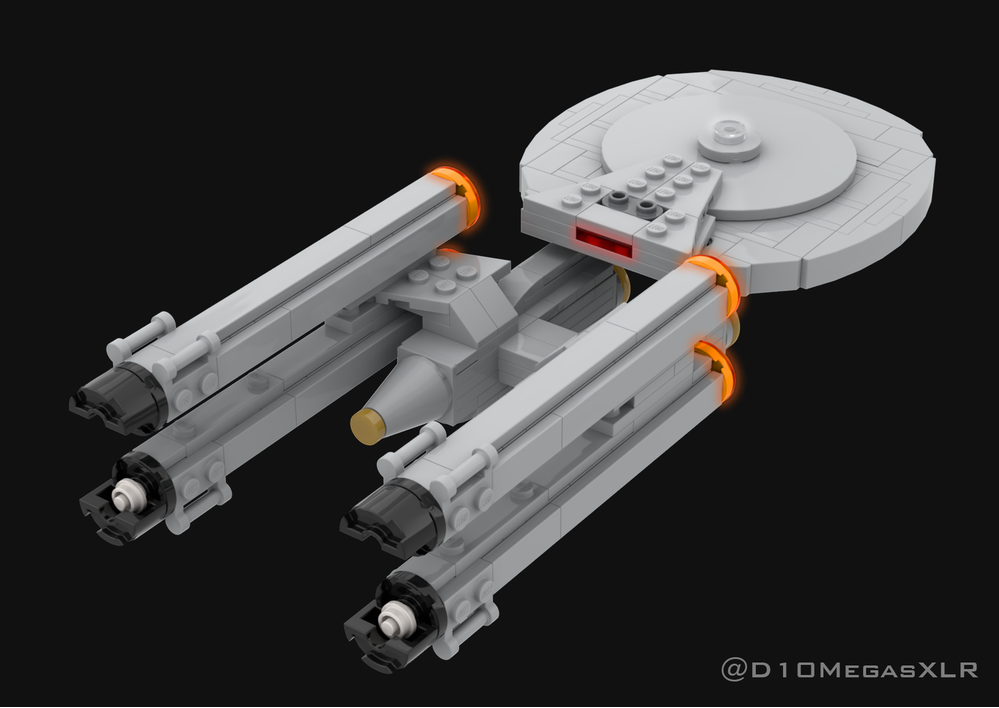 LEGO MOC Proxima Class (with Refit Mods) by D10MegasXLR | Rebrickable ...