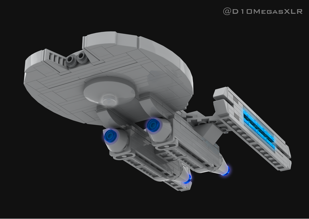 LEGO MOC Proxima Class (with Refit Mods) by D10MegasXLR | Rebrickable - Build with LEGO