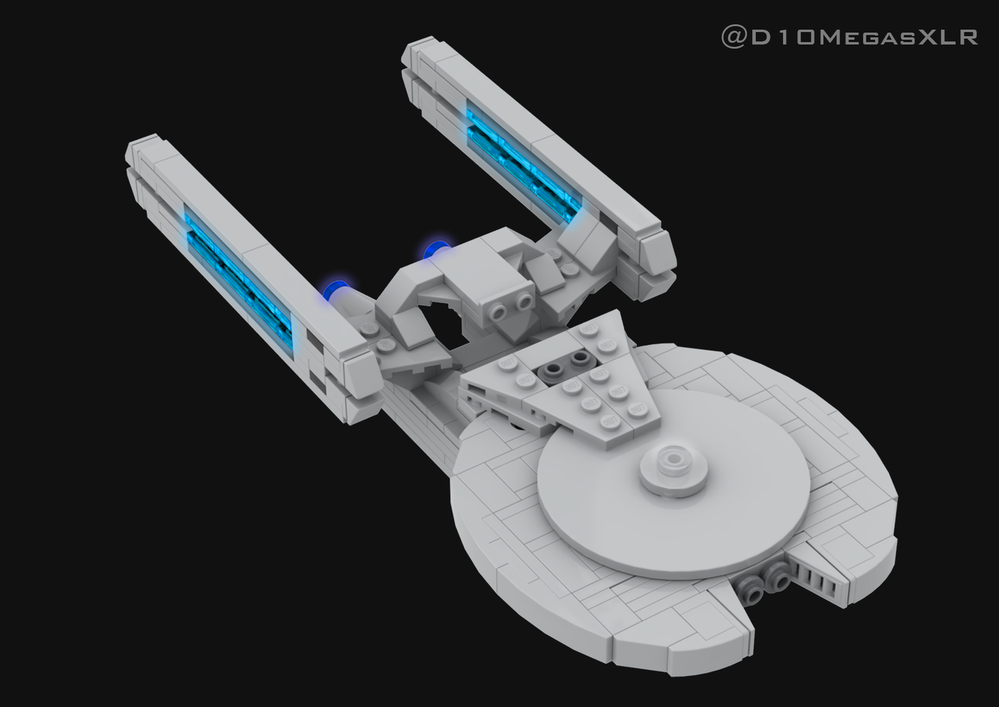 LEGO MOC Proxima Class (with Refit Mods) by D10MegasXLR | Rebrickable ...