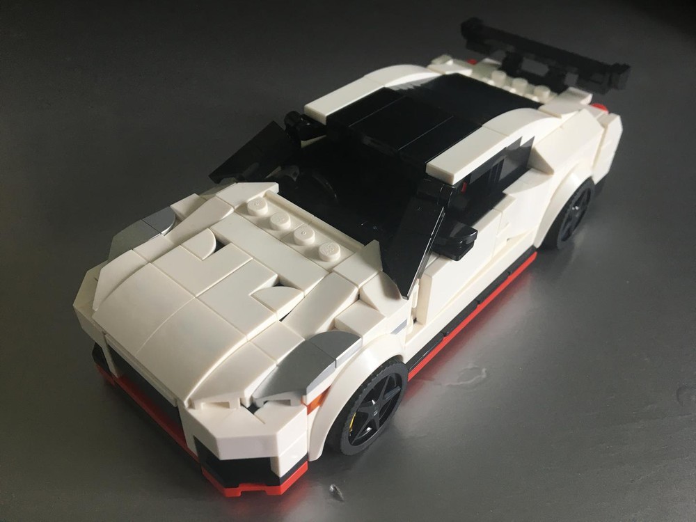 LEGO MOC Nissan GT-R Nismo by SILLERT09 | Rebrickable - Build with LEGO