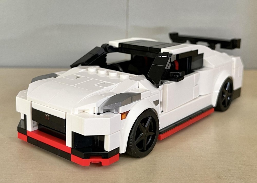 LEGO MOC Nissan GT-R Nismo by SILLERT09 | Rebrickable - Build with LEGO