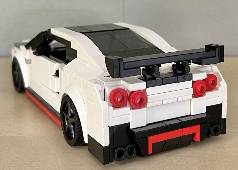 LEGO MOC Nissan GT-R Nismo by SILLERT09 | Rebrickable - Build with LEGO