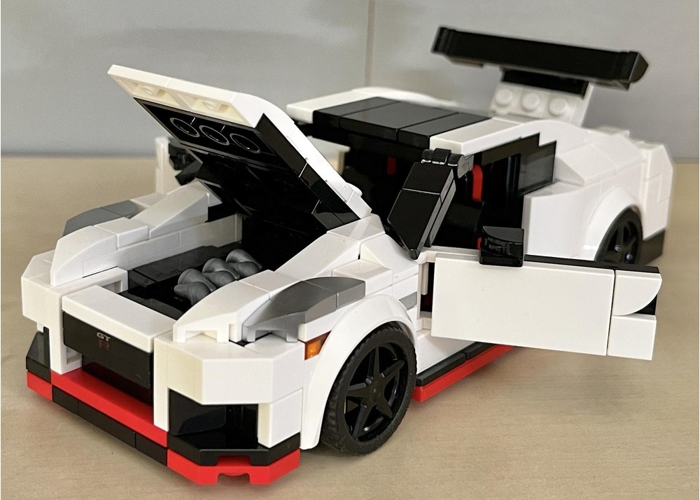 LEGO MOC Nissan GT-R Nismo by SILLERT09 | Rebrickable - Build with LEGO