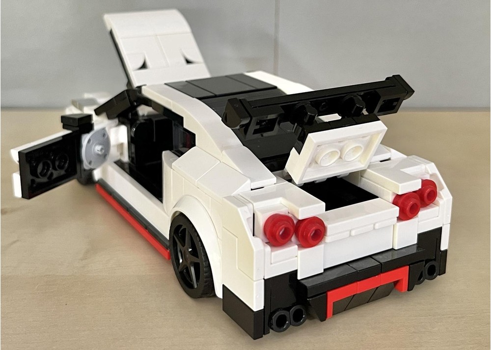 LEGO MOC Nissan GT-R Nismo by SILLERT09 | Rebrickable - Build with LEGO