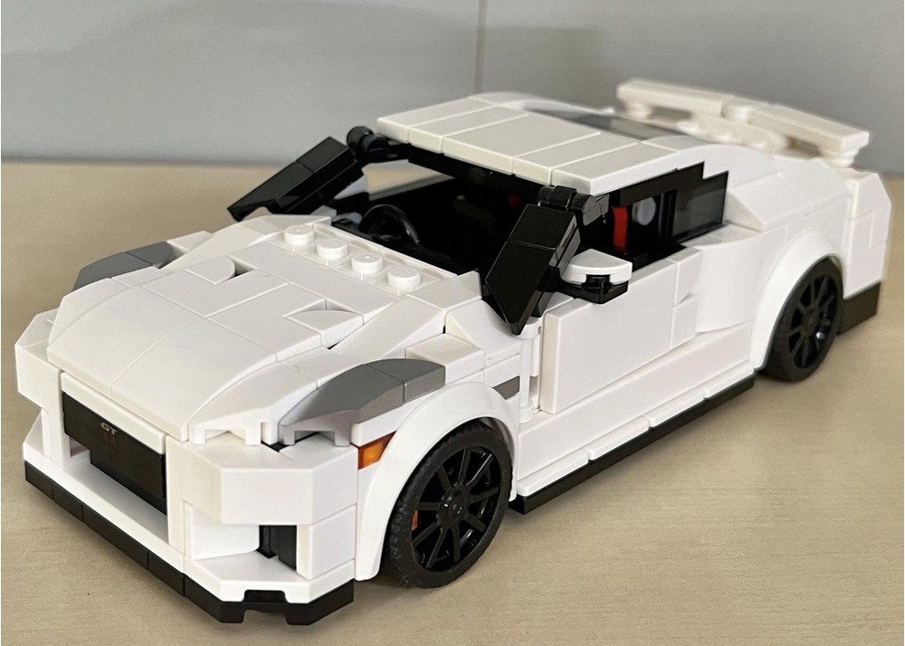 LEGO MOC Nissan GT-R Nismo by SILLERT09 | Rebrickable - Build with LEGO