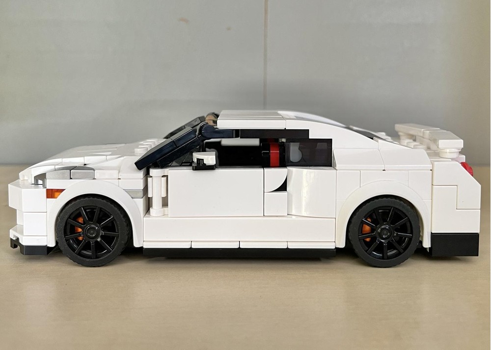 LEGO MOC Nissan GT-R Nismo by SILLERT09 | Rebrickable - Build with LEGO
