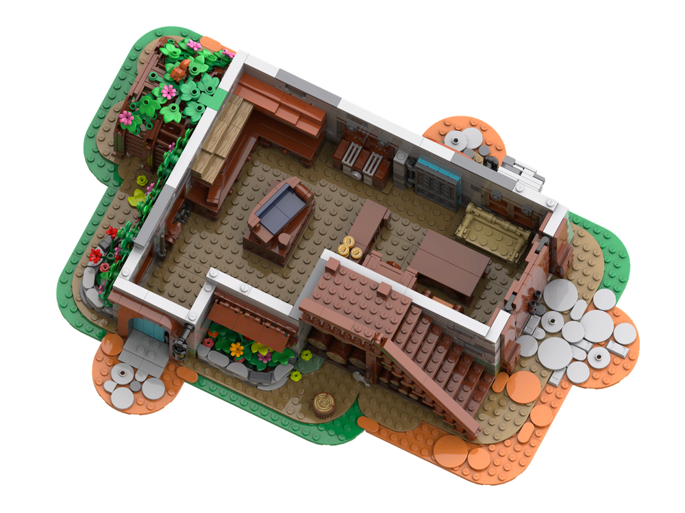Lego Moc Medieval Joiners Workshop By Leewan Rebrickable Build