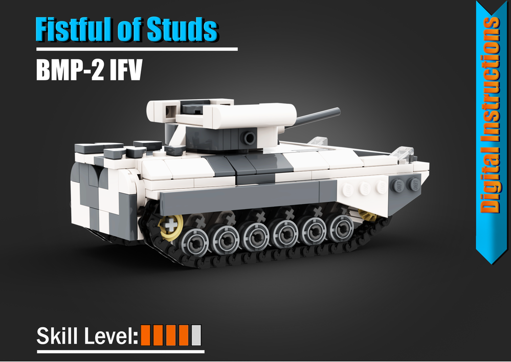 LEGO MOC-189670 BMP-2 Tank by FistfulofStuds | Rebrickable - Build with ...