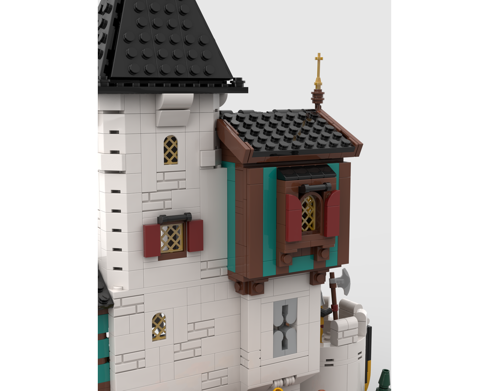 LEGO MOC White tower by bricks_fan_uy | Rebrickable - Build with LEGO