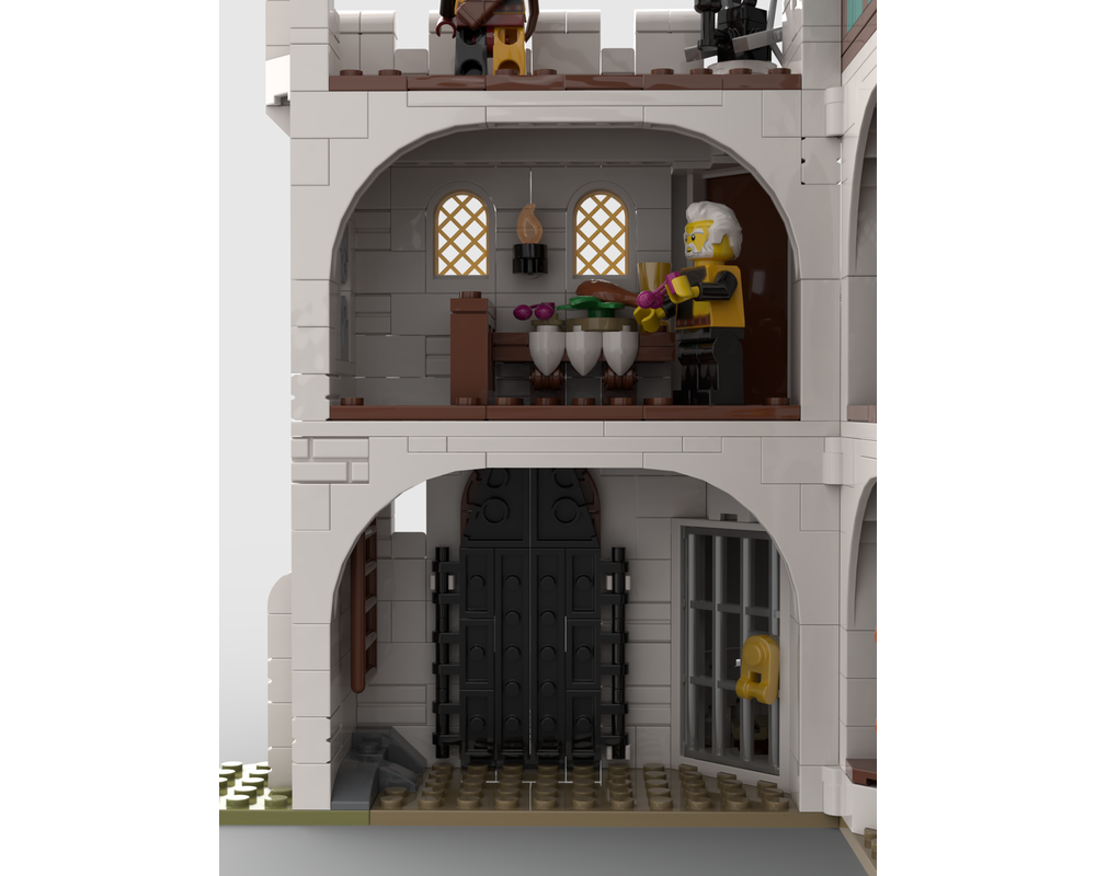 LEGO MOC White tower by bricks_fan_uy | Rebrickable - Build with LEGO