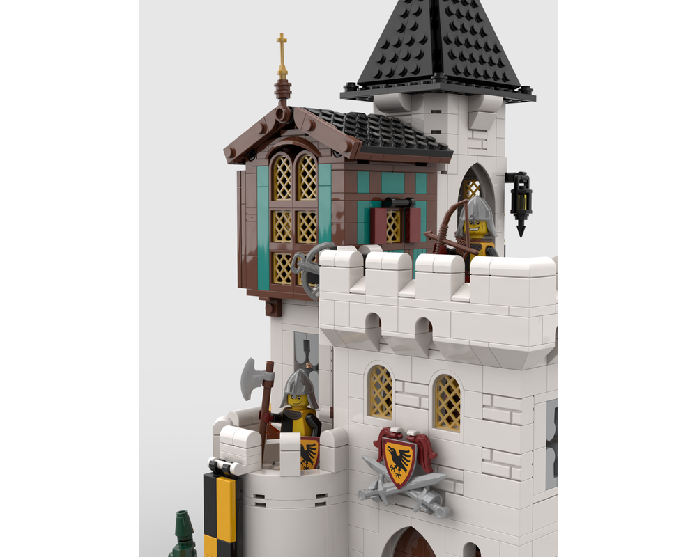 LEGO MOC White tower by bricks_fan_uy | Rebrickable - Build with LEGO
