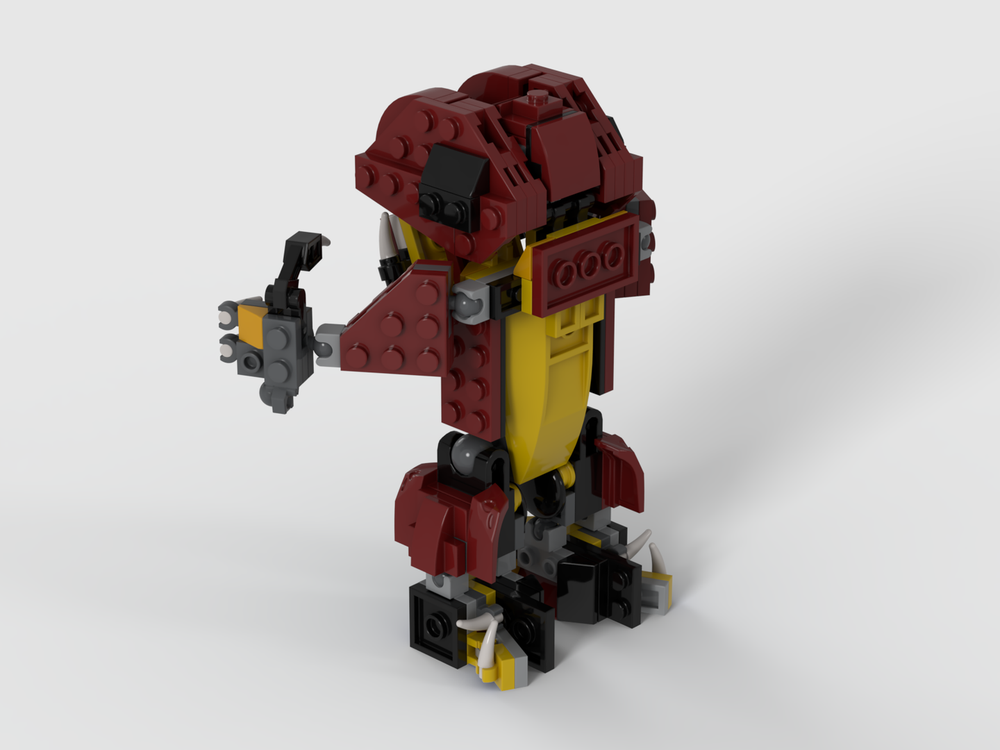 Lego Moc Mr Munchy By Welsh Dynasty Builds Rebrickable Build With Lego