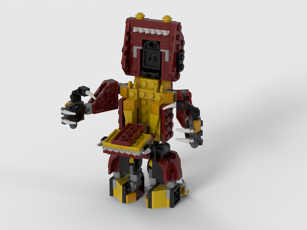 Lego Moc Mr Munchy By Welsh Dynasty Builds Rebrickable Build With Lego