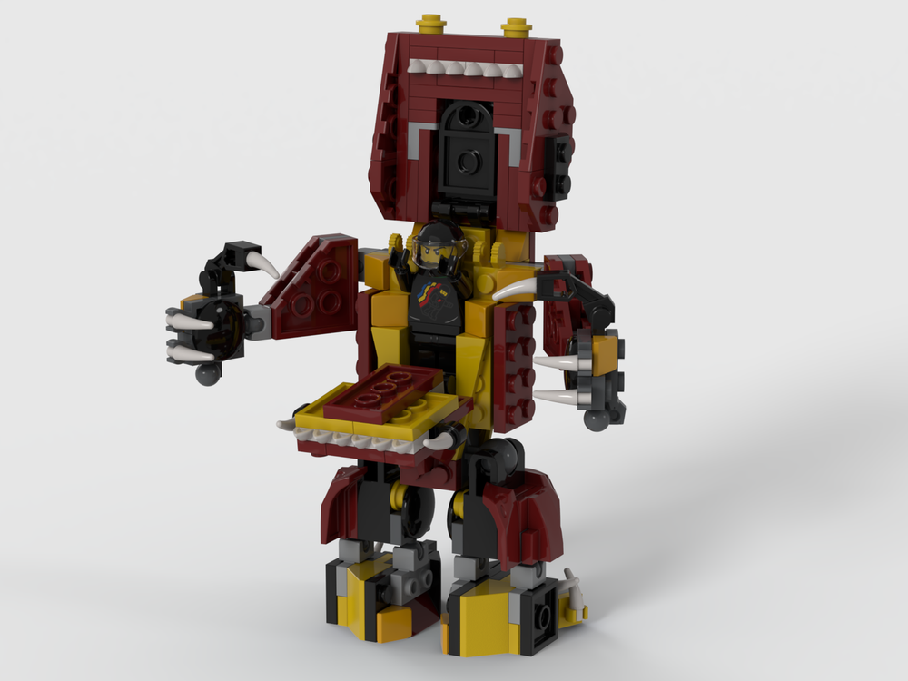 LEGO MOC Mr. Munchy by Welsh Dynasty Builds | Rebrickable - Build with LEGO