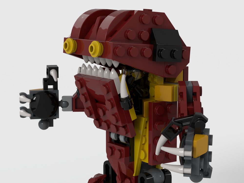 Lego Moc Mr Munchy By Welsh Dynasty Builds Rebrickable Build With Lego