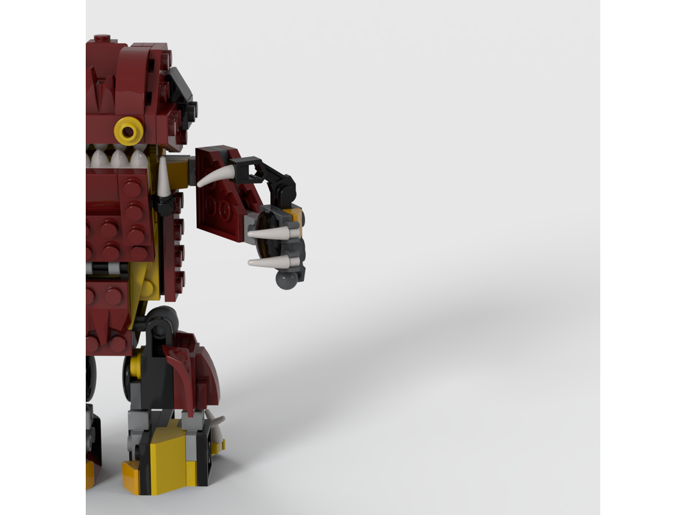 Lego Moc Mr Munchy By Welsh Dynasty Builds Rebrickable Build With Lego