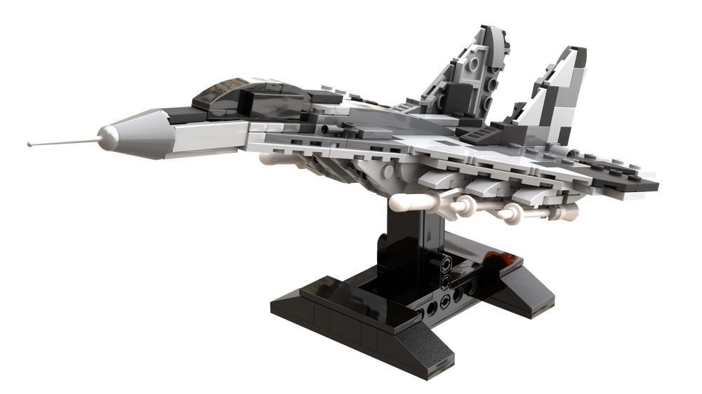 LEGO MOC Mig-29AS 1:72 by the_bricks_designer | Rebrickable - Build ...