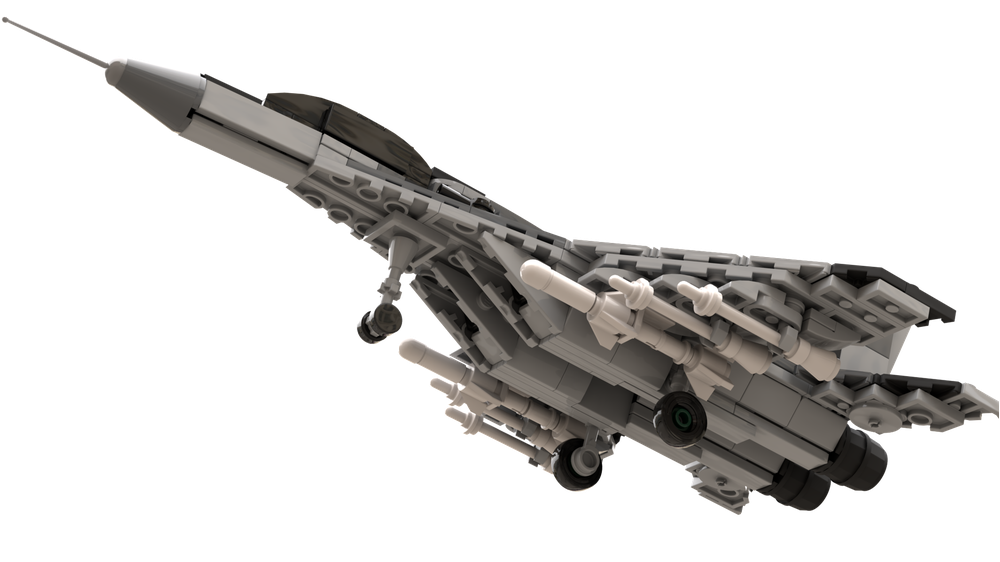LEGO MOC Mig-29AS 1:72 by the_bricks_designer | Rebrickable - Build ...