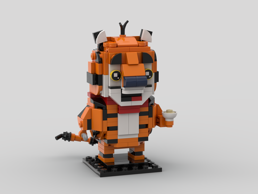 LEGO MOC Tony the Tiger Brickheadz (Frosted Flakes) by Penguins and ...