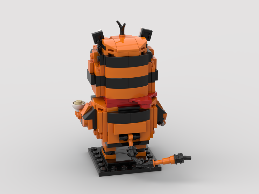 LEGO MOC Tony the Tiger Brickheadz (Frosted Flakes) by Penguins and ...