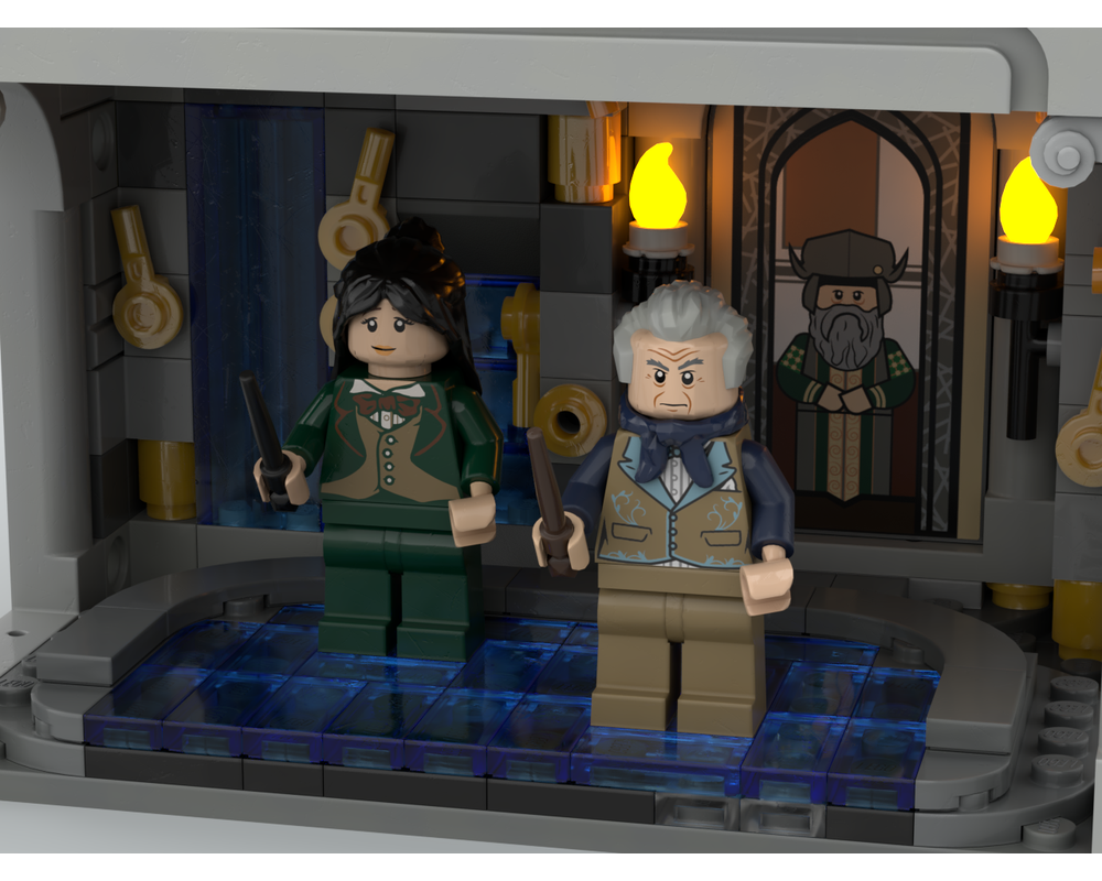 LEGO MOC Hp Modular - The Suspension Bridge: Legacy Adventures by ...