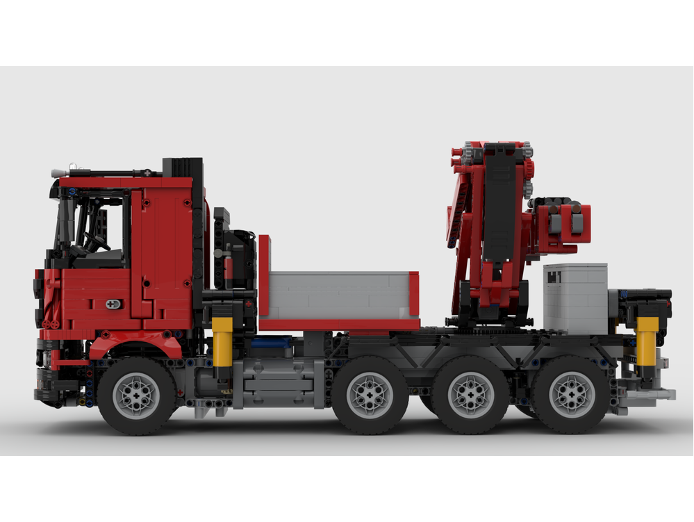 LEGO MOC Mercedes Benz FASSI F1650 Truck Crane by xiaohutushen ...