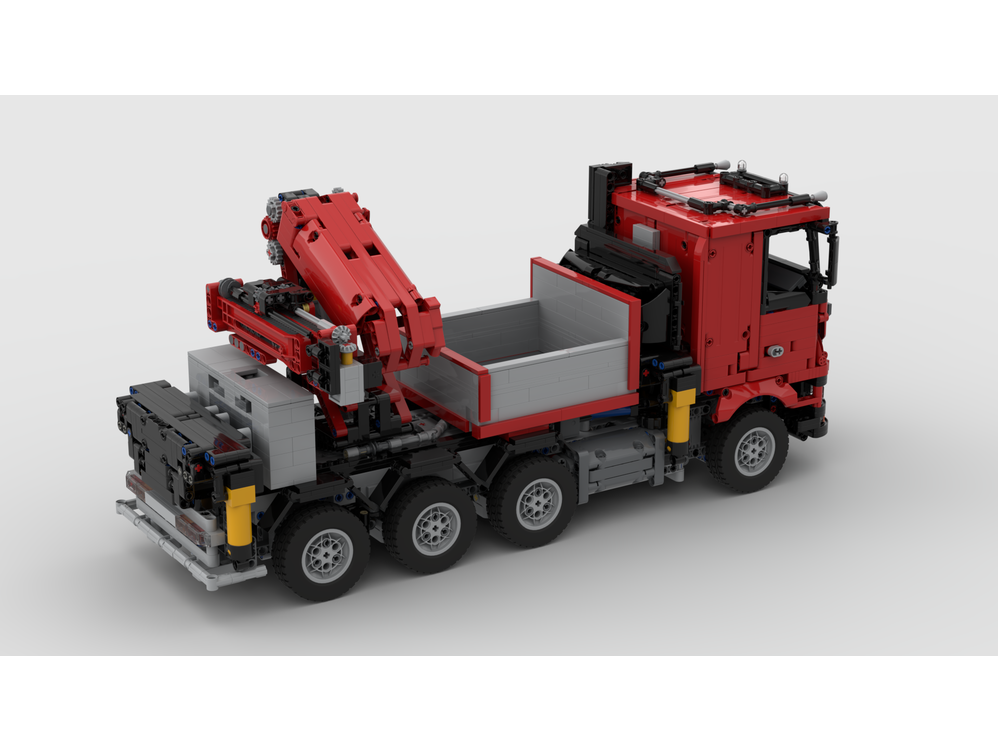 LEGO MOC Mercedes Benz FASSI F1650 Truck Crane by xiaohutushen ...