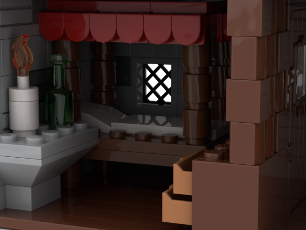 Lego Moc Medieval House By Cegeha Elbe Rebrickable Build With Lego