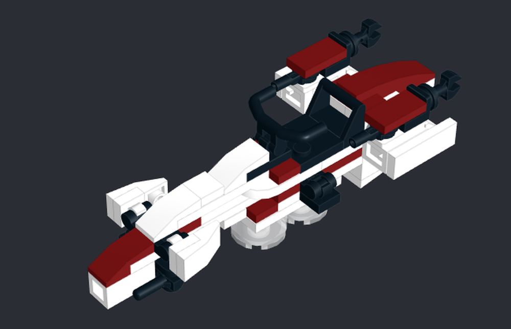 LEGO MOC BARC Speeder (accurate size + sturdy) by Wolfpack Bricks ...