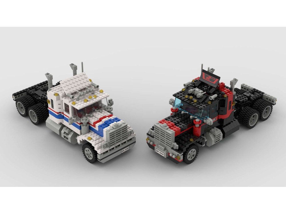 Lego Moc 5590 Highway Rig By Flopple Rebrickable Build With Lego