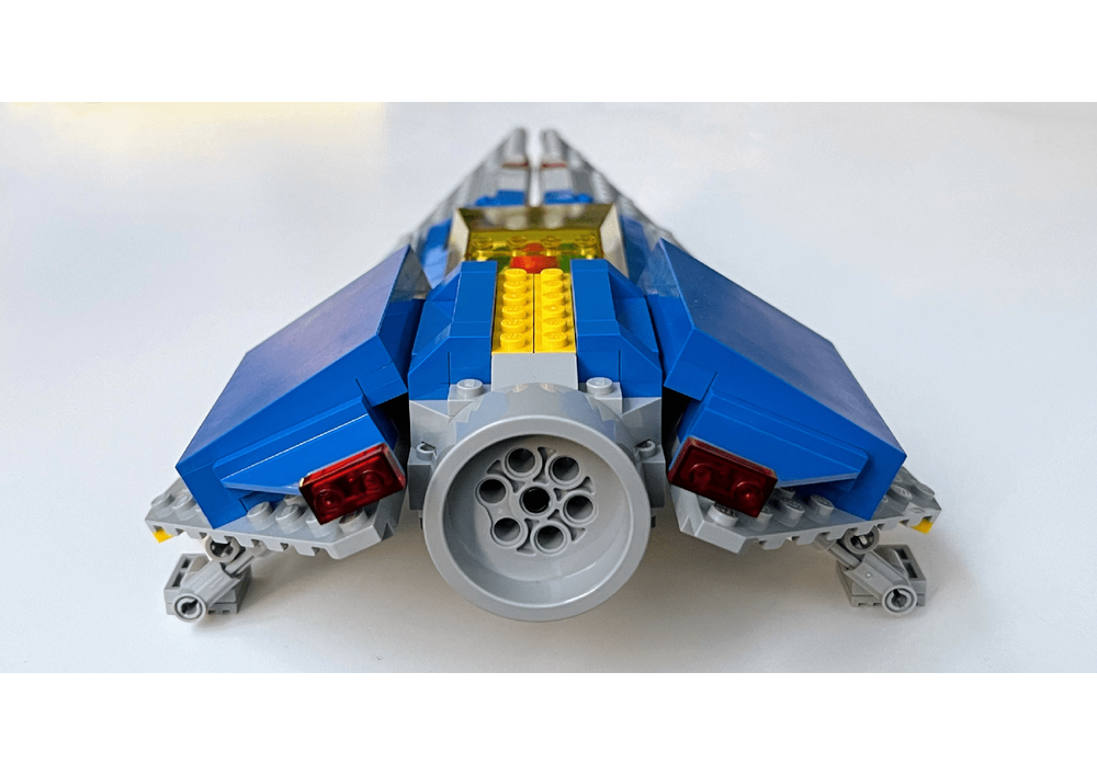 Lego Moc Arrow Wing Scout By Trstr Rebrickable Build With Lego