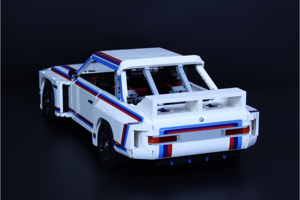 LEGO MOC BMW 3.0 CSL IMSA 1975 - 1:8 by GoldenBrickDesign | Rebrickable ...