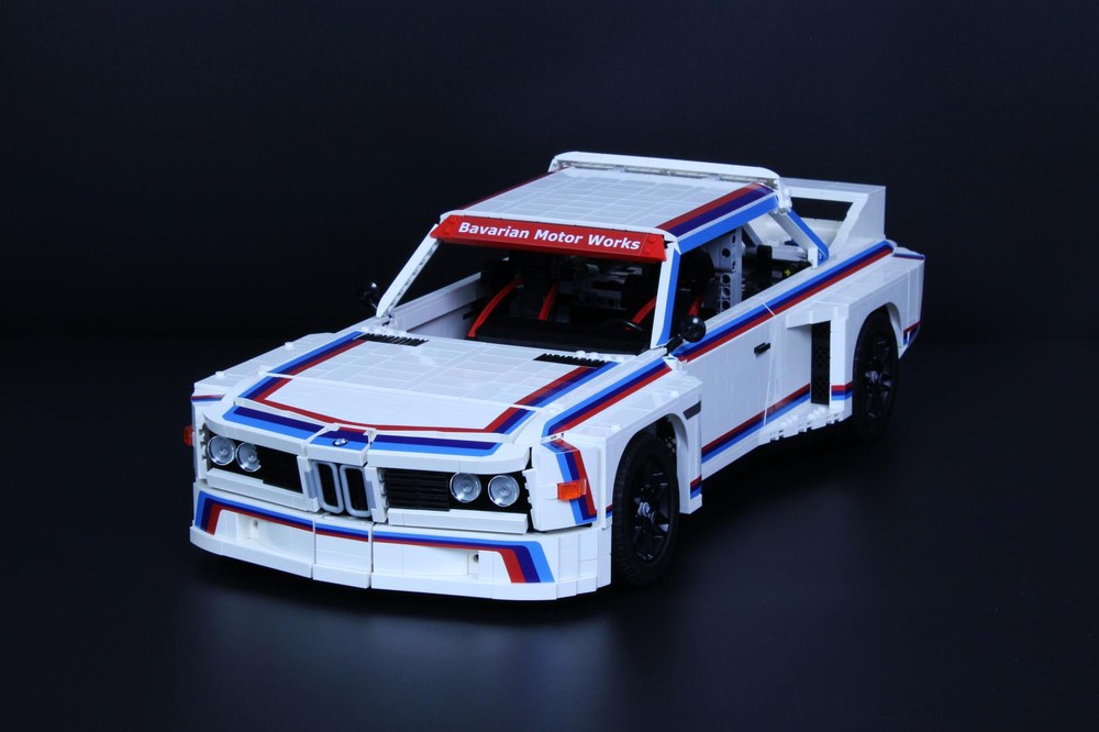 LEGO MOC BMW 3.0 CSL IMSA 1975 - 1:8 by GoldenBrickDesign | Rebrickable ...