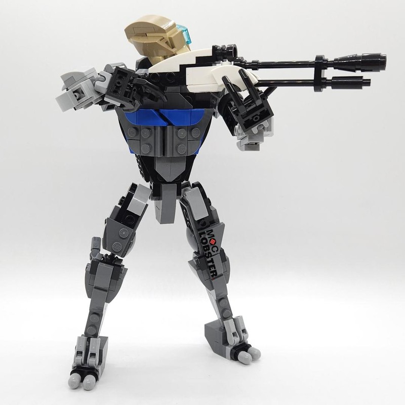 LEGO MOC Mass Effect: Garrus by Moc_Lobster | Rebrickable - Build with LEGO
