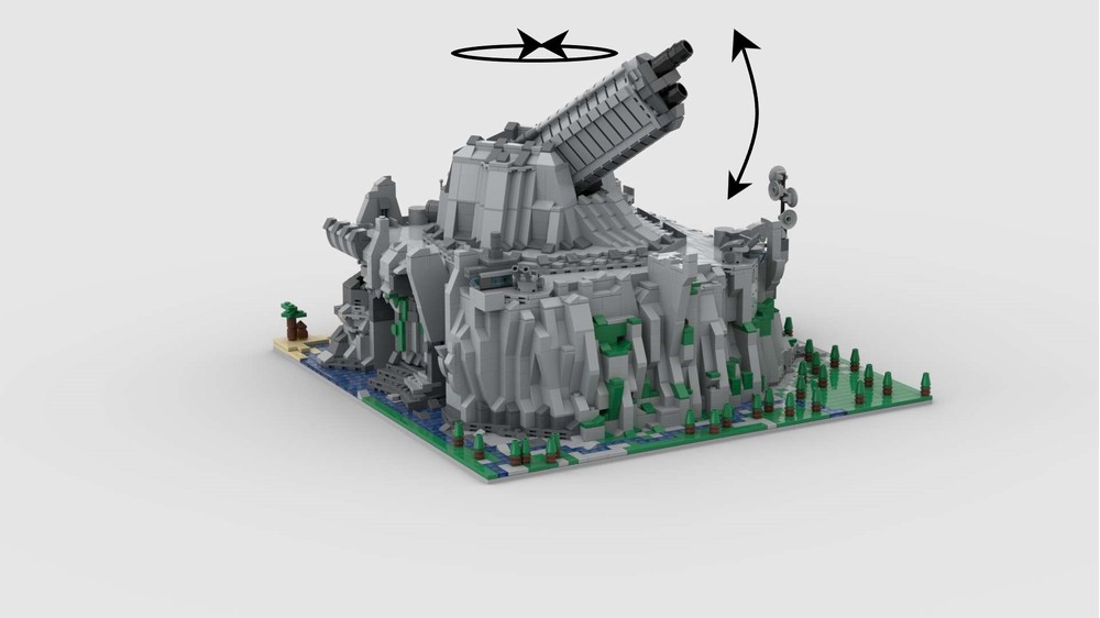 LEGO MOC Planetare Kanone "Hades" by Jandarz | Rebrickable - Build with ...