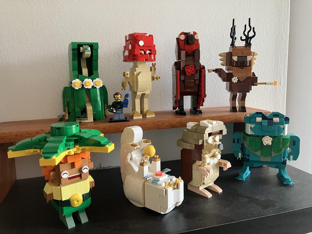 Lego Moc Spiritfarer Alice By Fourformidablefrenchfrogs Rebrickable