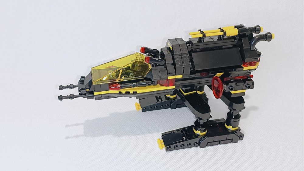Lego Moc Alienator Blacktron I Remake 6876 By Mathtuono Rebrickable