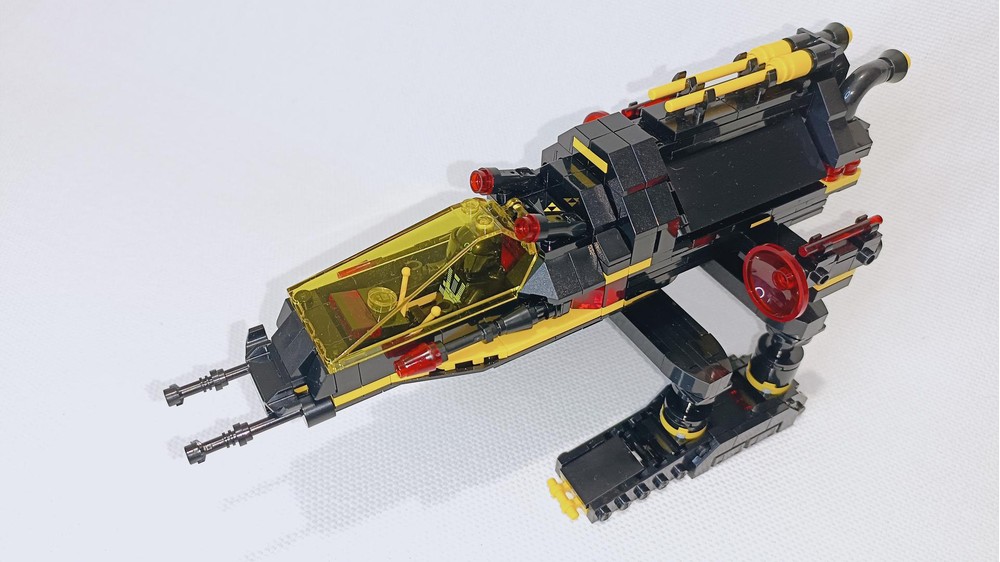 Lego Moc Alienator Blacktron I Remake 6876 By Mathtuono Rebrickable