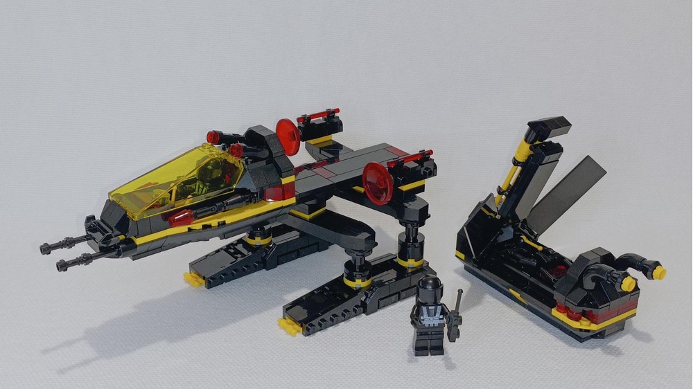 Lego Moc Alienator Blacktron I Remake By Mathtuono Rebrickable