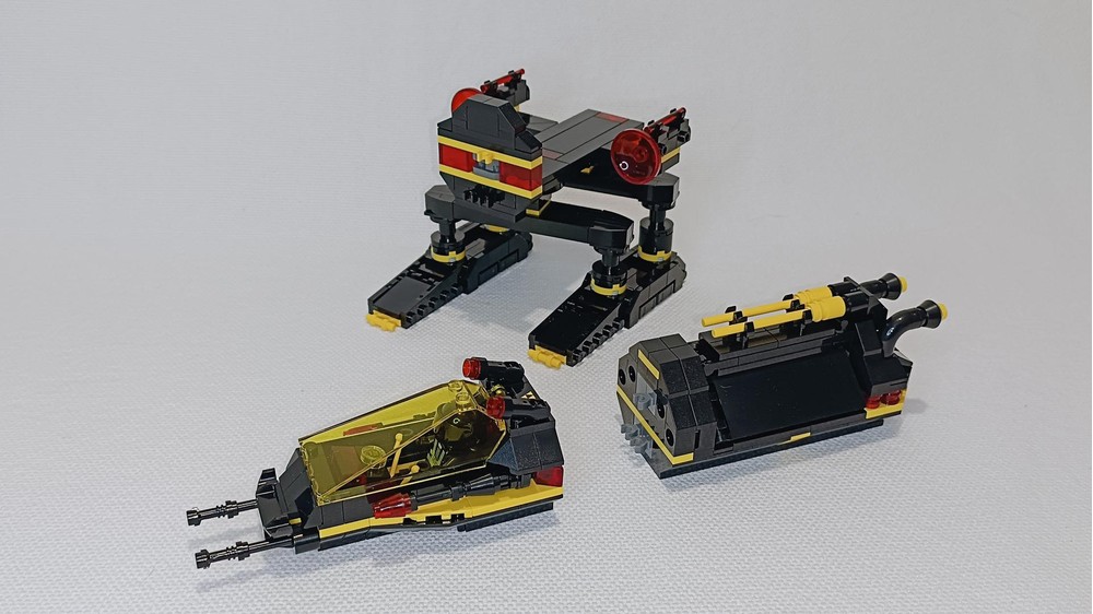 Lego Moc Alienator Blacktron I Remake By Mathtuono Rebrickable