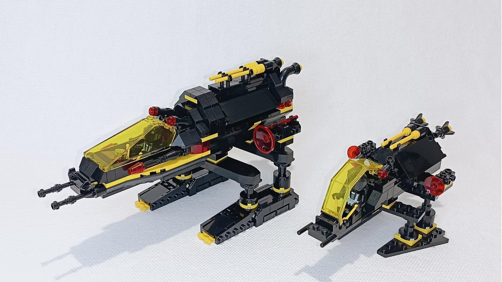 Lego Moc Alienator Blacktron I Remake By Mathtuono Rebrickable