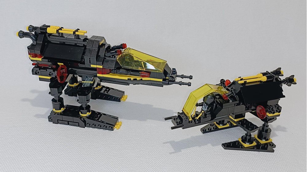 LEGO MOC ALIENATOR Blacktron I remake 6876 by mathtuono | Rebrickable ...