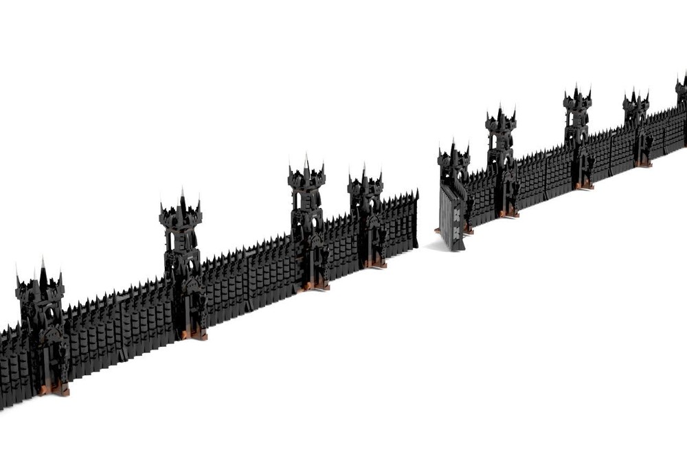 LEGO MOC LOTR Black Gate - Expanded Version by Tigerton_bricks ...