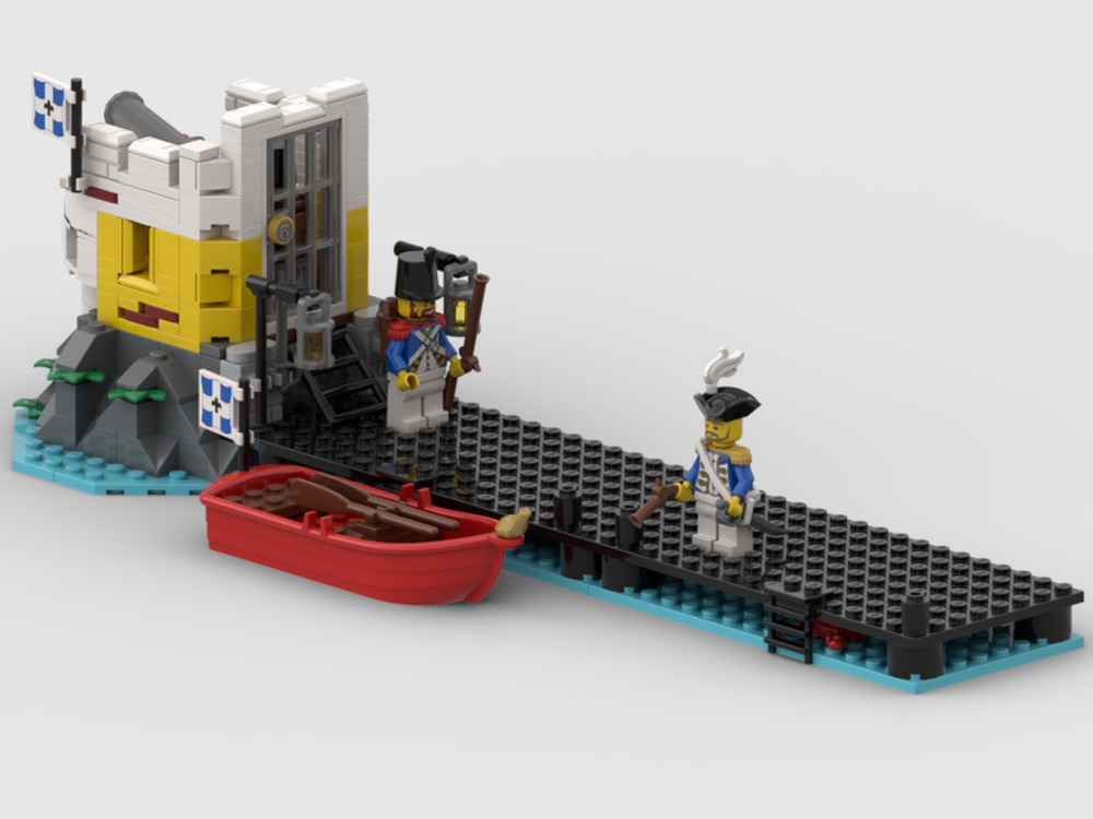 Lego Moc Imperial Guard Tiny Dock By Rubenv Rebrickable Build With