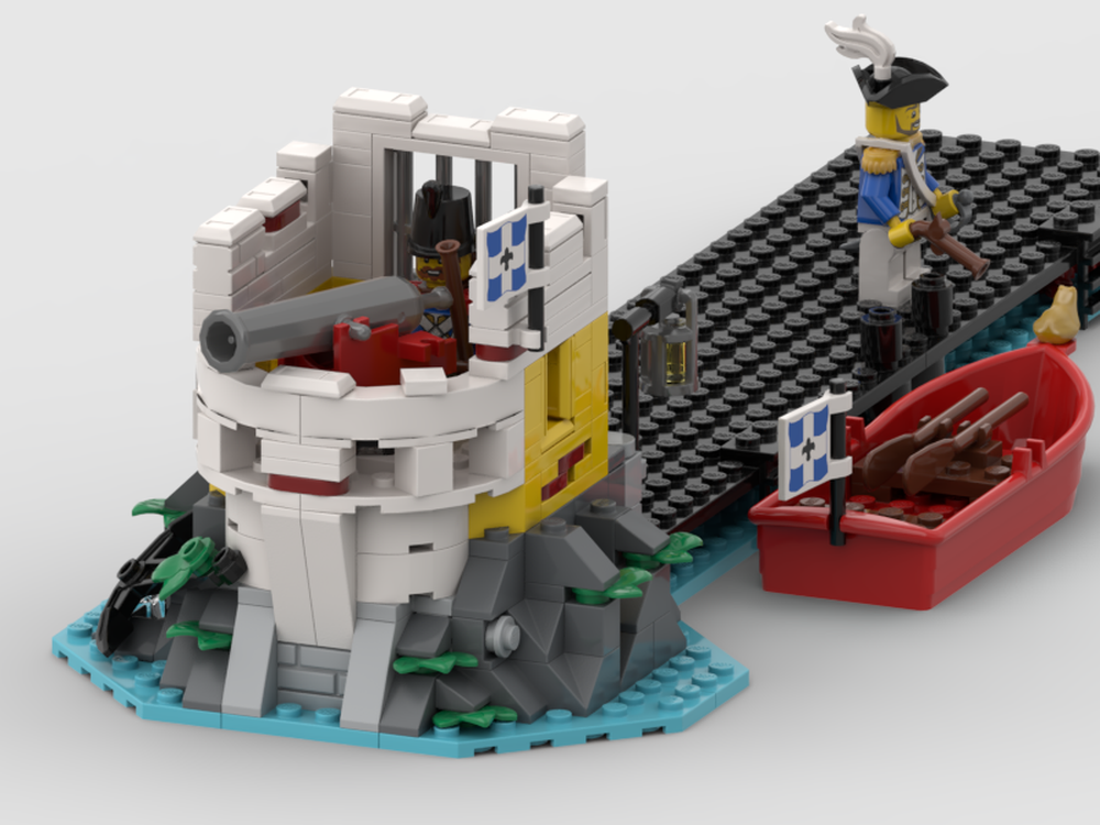 LEGO MOC Imperial guard tiny dock by ruben_v | Rebrickable - Build with ...