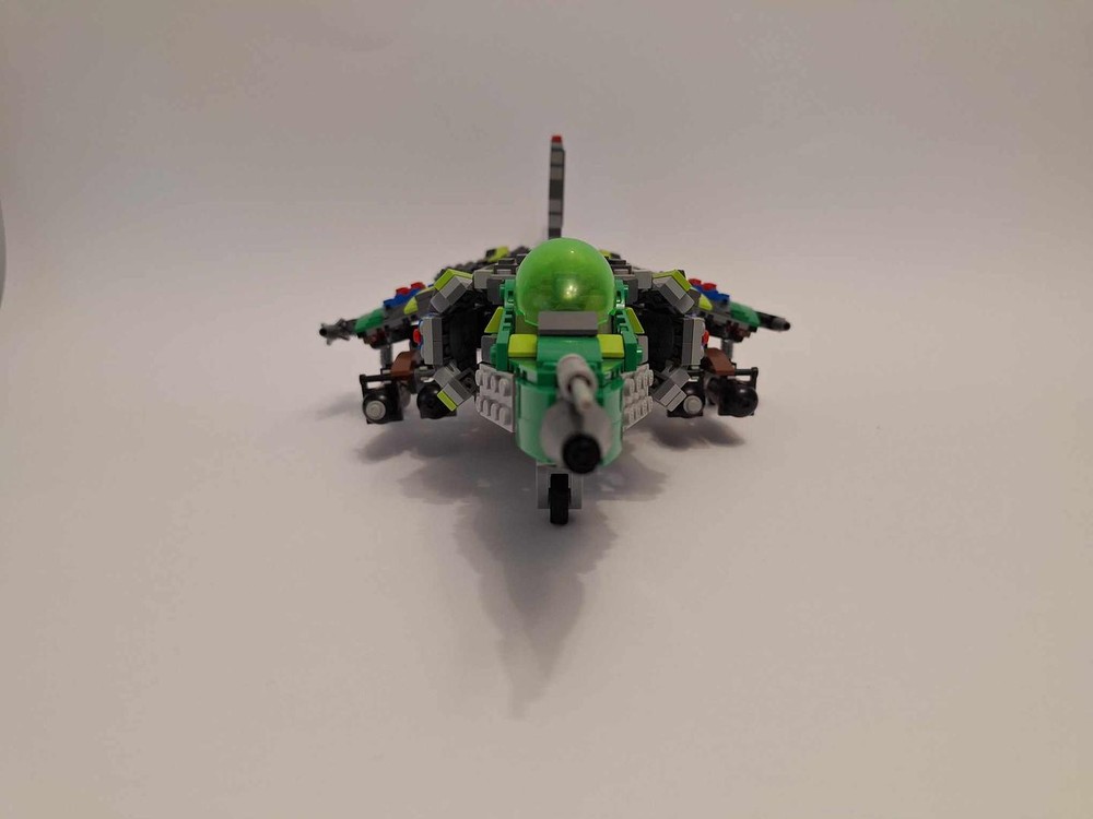 Lego Moc British Plane Harrier Gr3 Lego Minifigure Scale By Pabluas